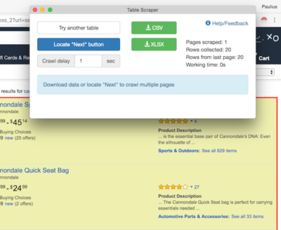Instant Data Scraping Extension – Web Scraping Service