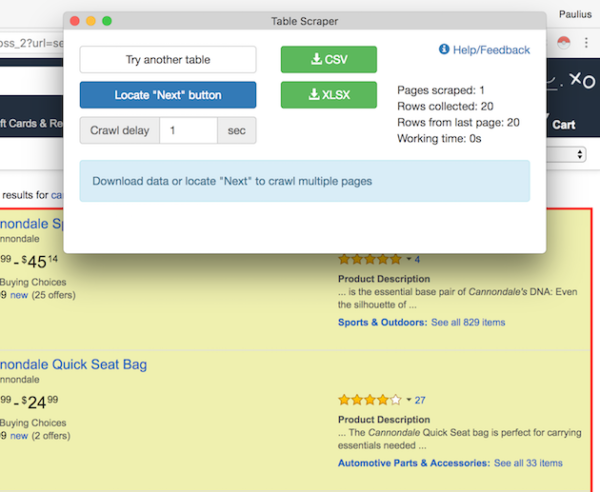 Instant Data Scraping Extension – Web Scraping Service
